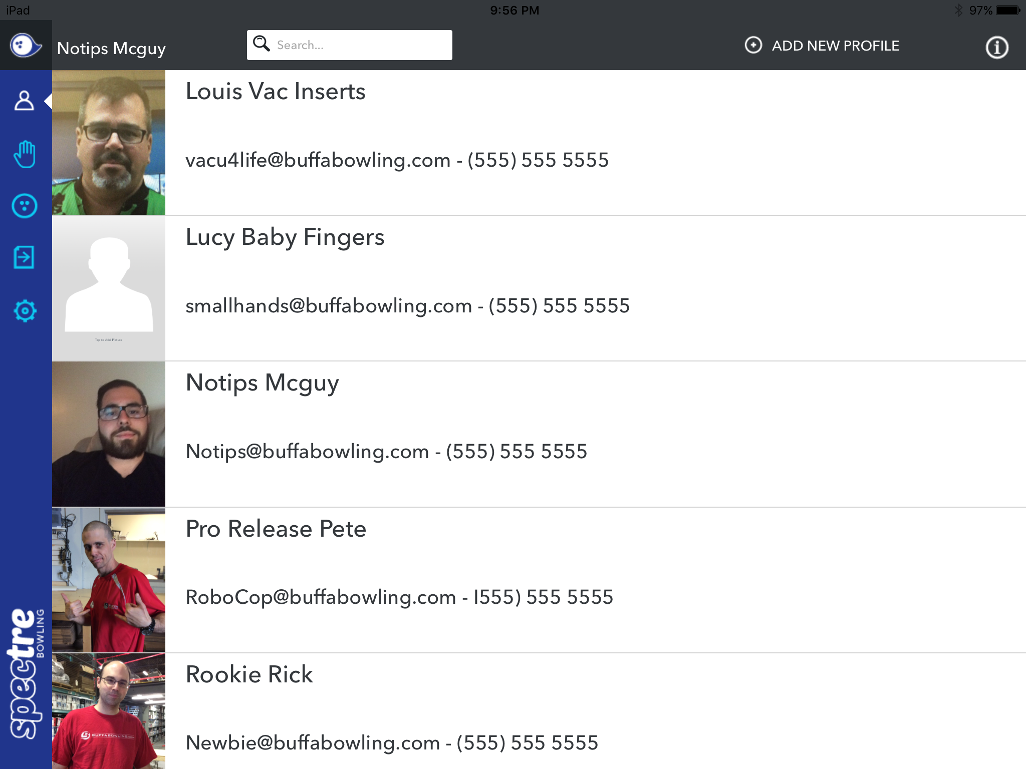 Features – Spectre ProShop Software