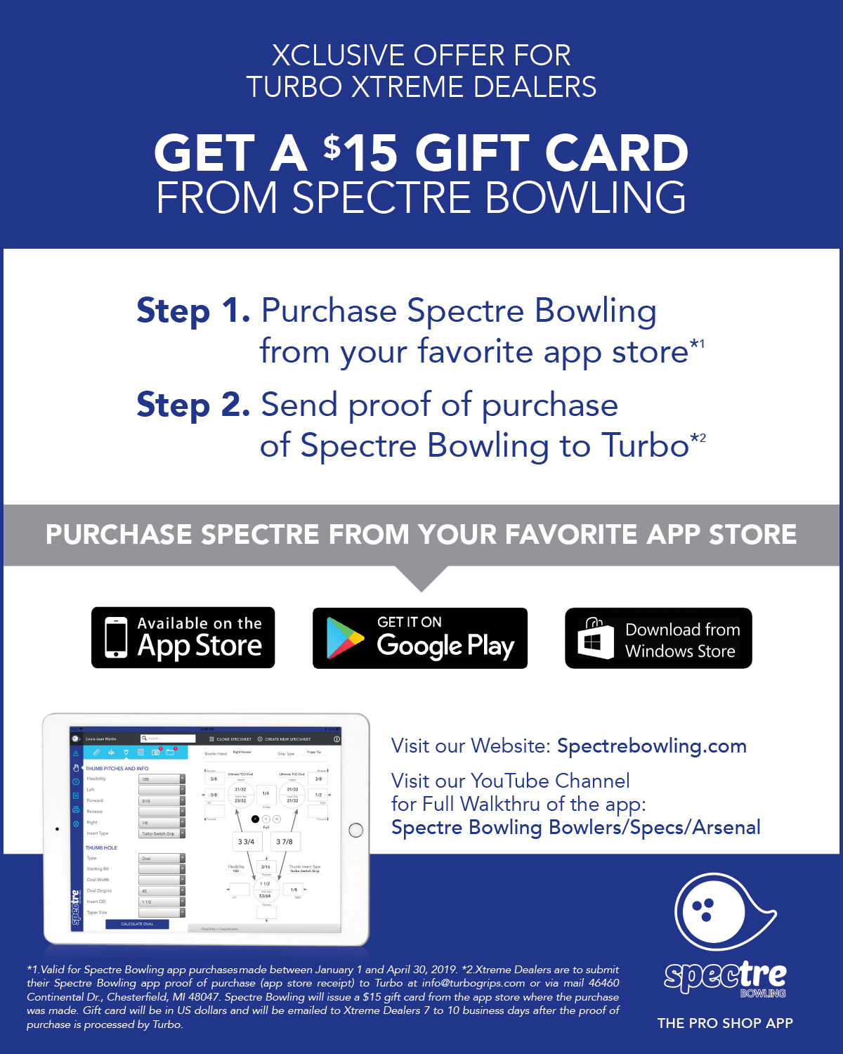 Promotion – Spectre ProShop Software