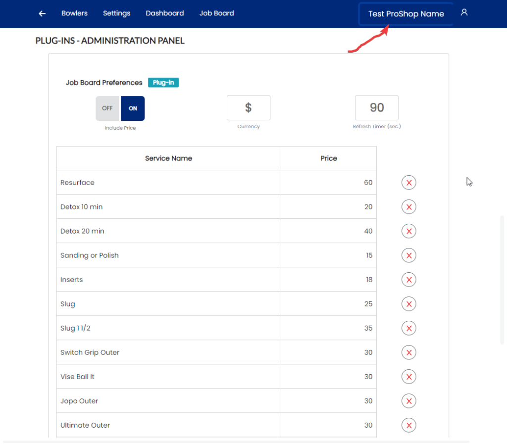 Job Board Plugin – Spectre ProShop Software