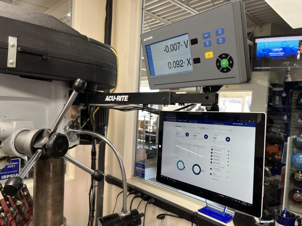 Magnetic Tablet Mount for Upper Digital Readout – Spectre ProShop Software