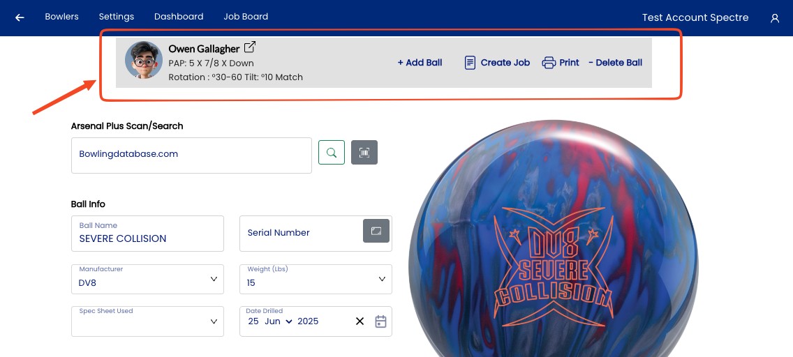 v 3.200 – Spectre ProShop Software